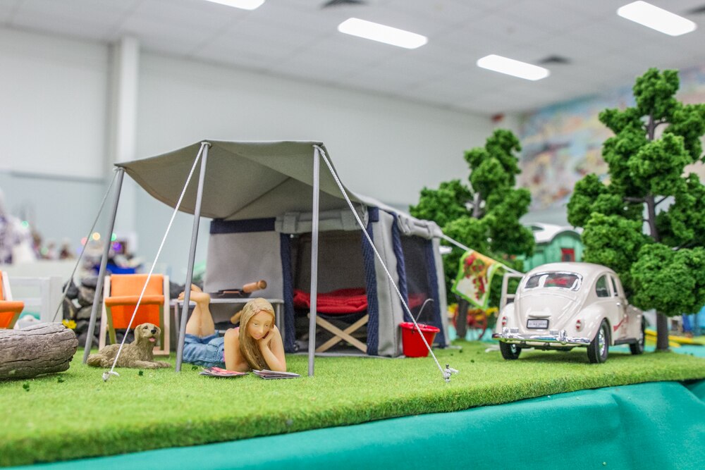 Miniature displays on a grand scale in Brisbane - ABC News