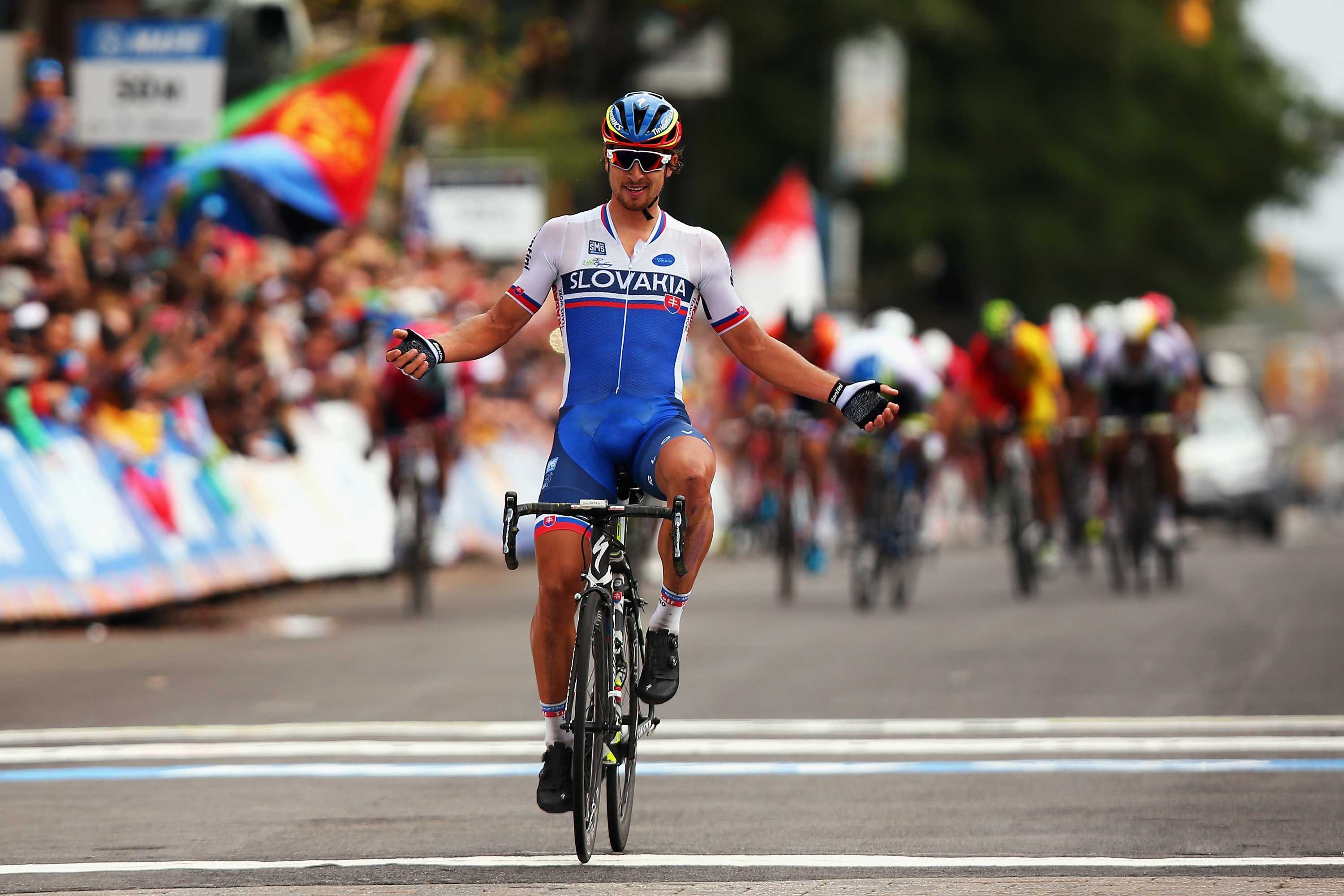 Peter Sagan wins road race at World Road Cycling Championships ...