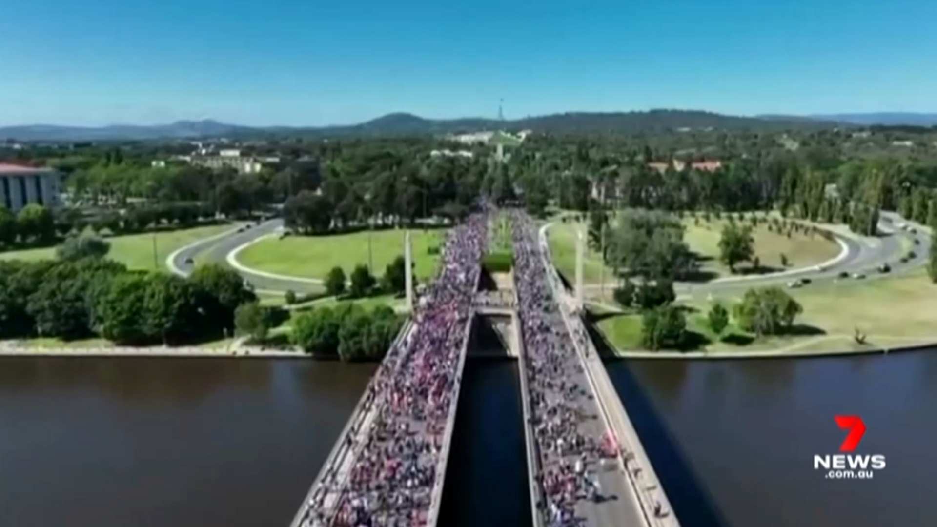 Canberra convoy - Media Watch