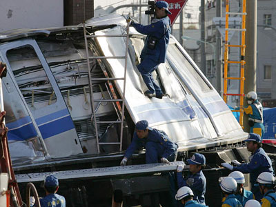 Japan train crash toll climbs - ABC News