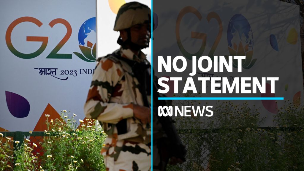 No joint statement at G20 summit - ABC News