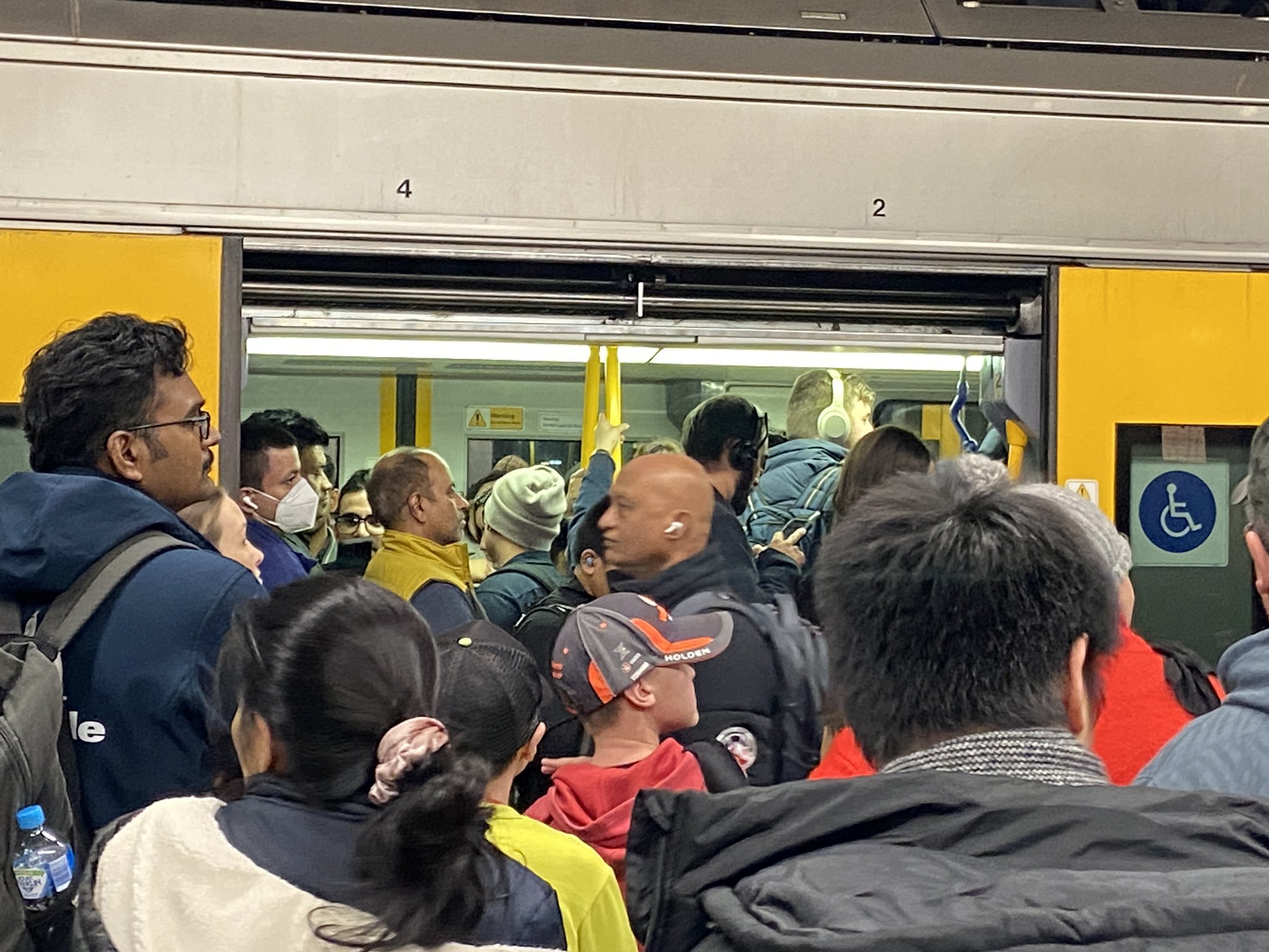 Sydney commuter chaos and train delays caused by one sick staff member ...