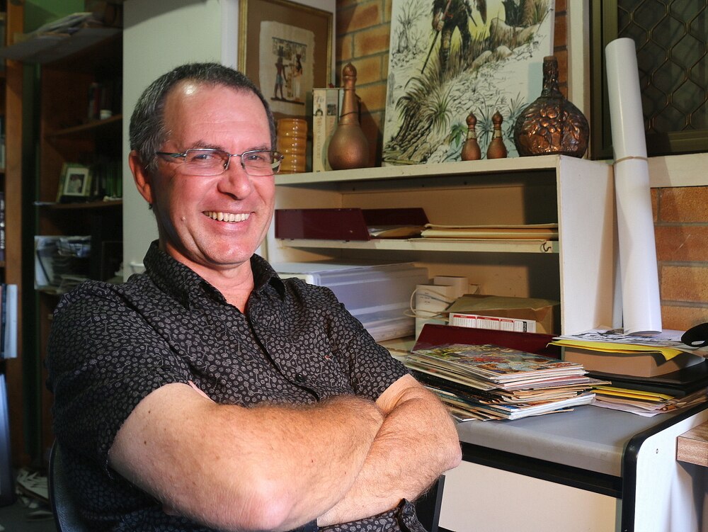 The Ghost Who Walks brought to life by Bundaberg comic book artist in ...