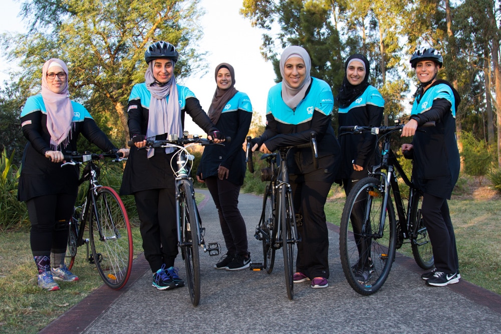 Sydney Cycling Sisters: Muslim women get on their bikes to 'eliminate ...