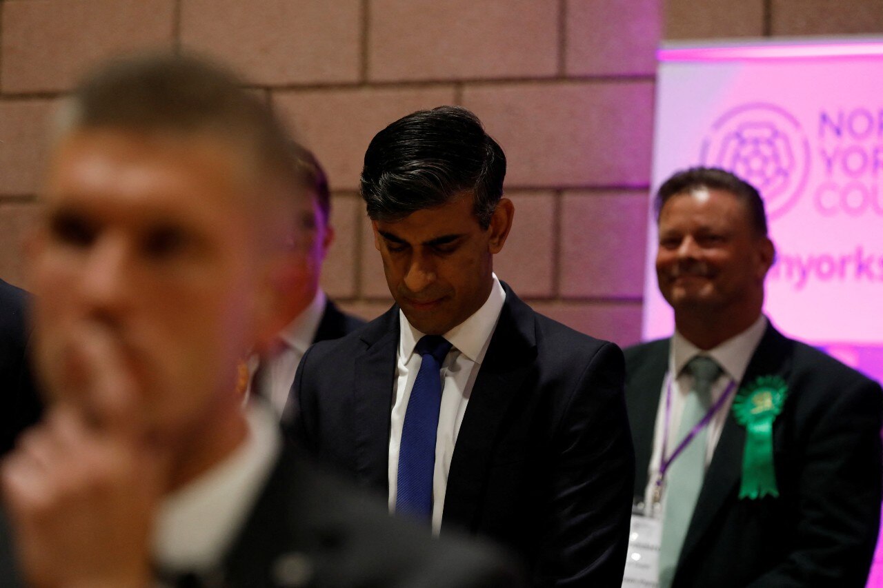 Rishi Sunak concedes defeat to Keir Starmer in UK general election ...