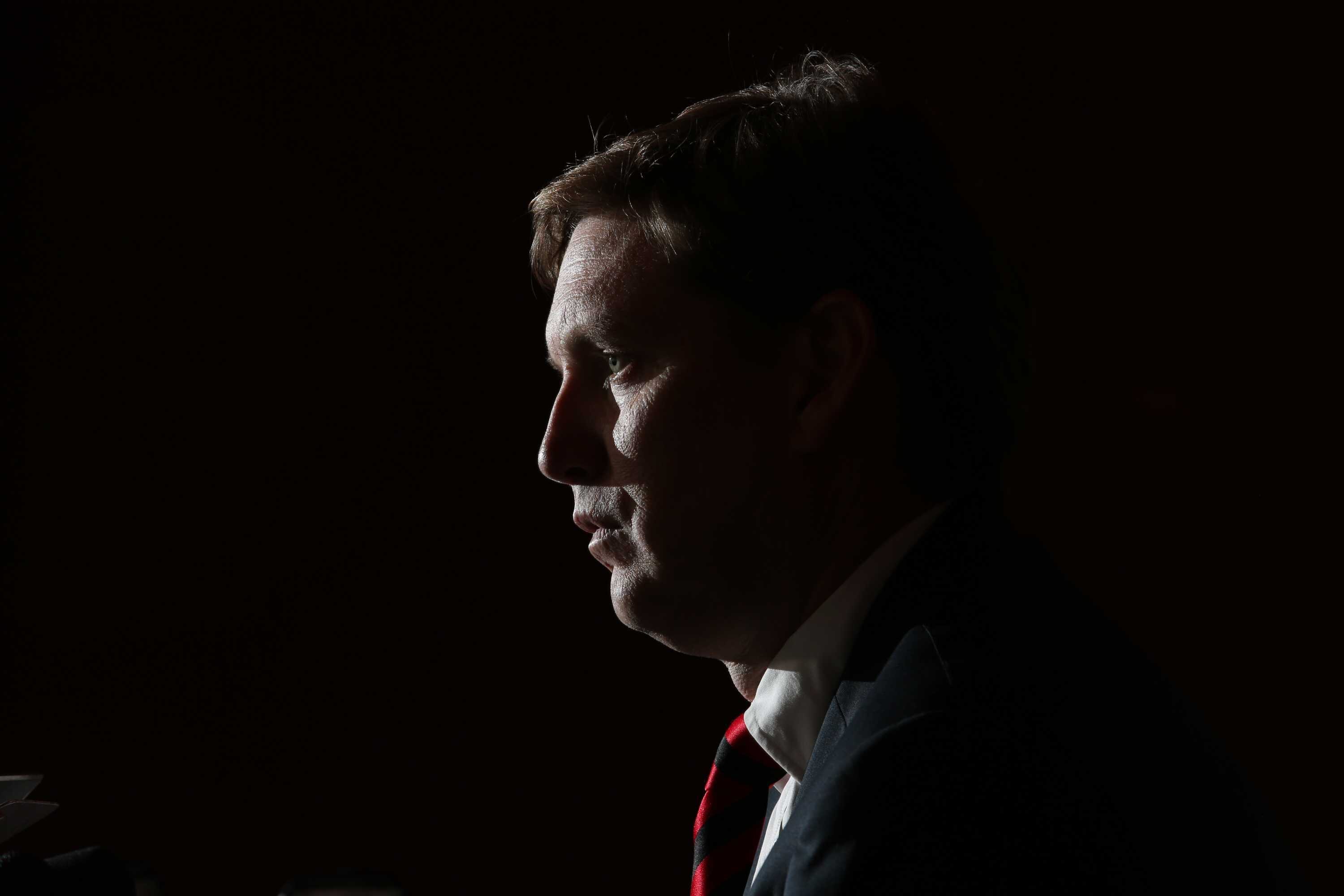 David Evans's physical breakdown in Essendon changing rooms prompted ...