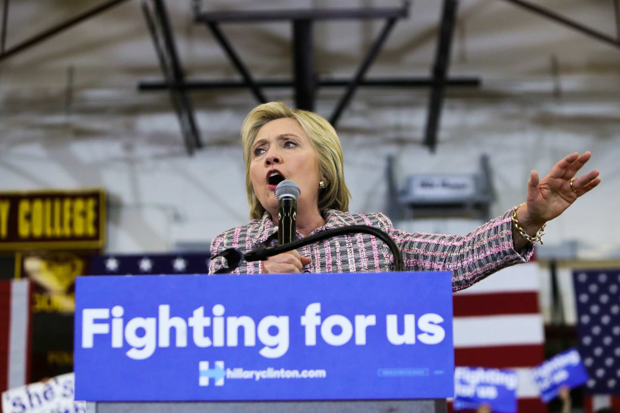 US Election: Hillary Clinton on the brink of Democrat nomination ...