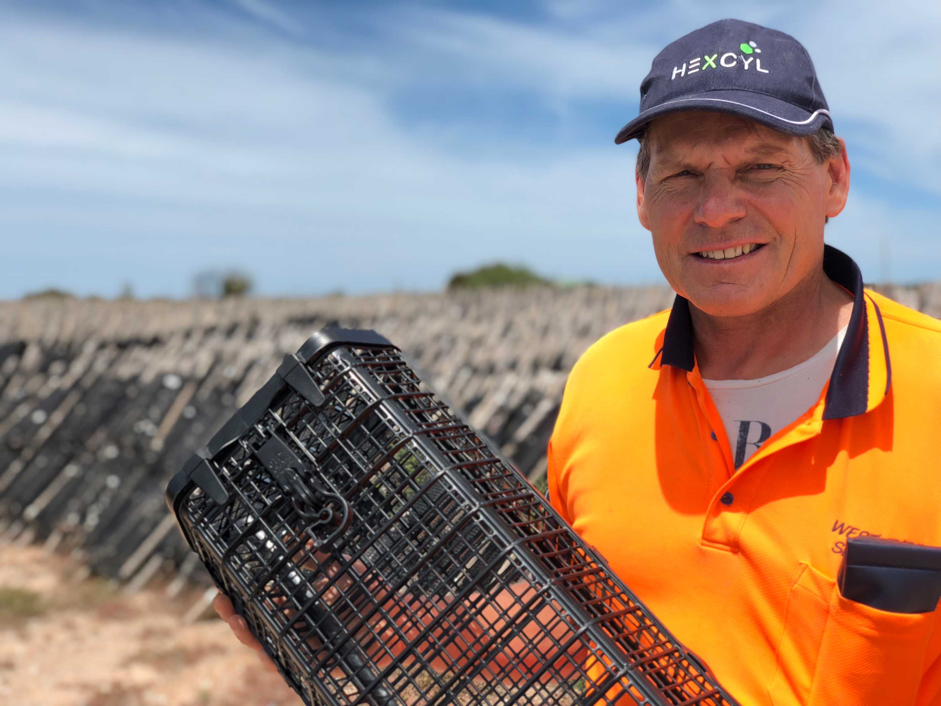 How frustration with oyster baskets led to an innovation award for a SA ...