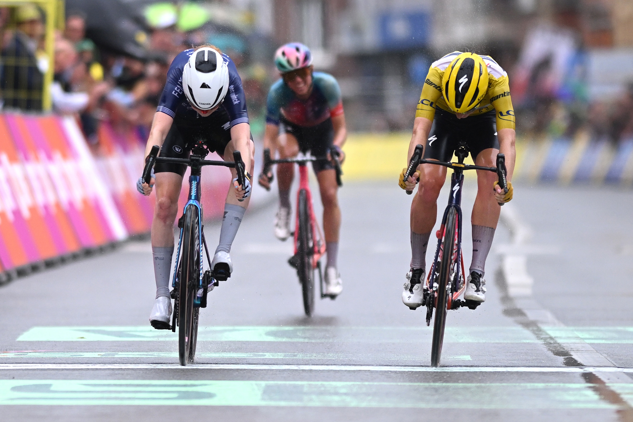 Puck Pieterse wins Tour de France Femmes stage four, Demi Vollering ...
