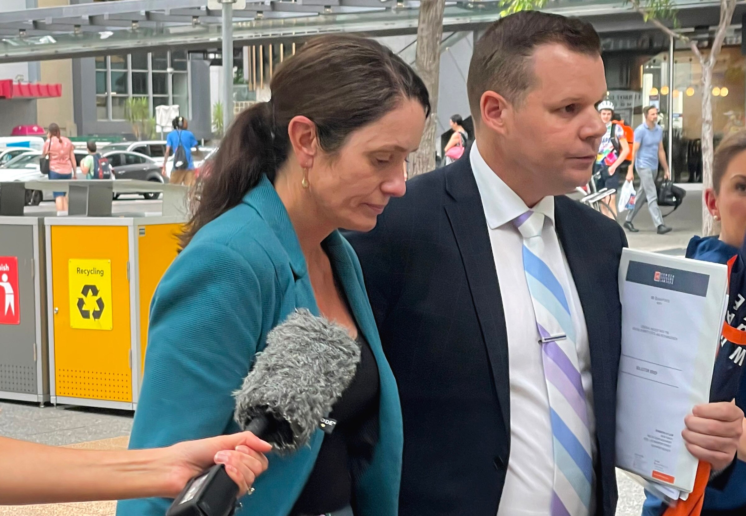 Widow of policeman Brett Forte, who was killed on duty, prevented from ...