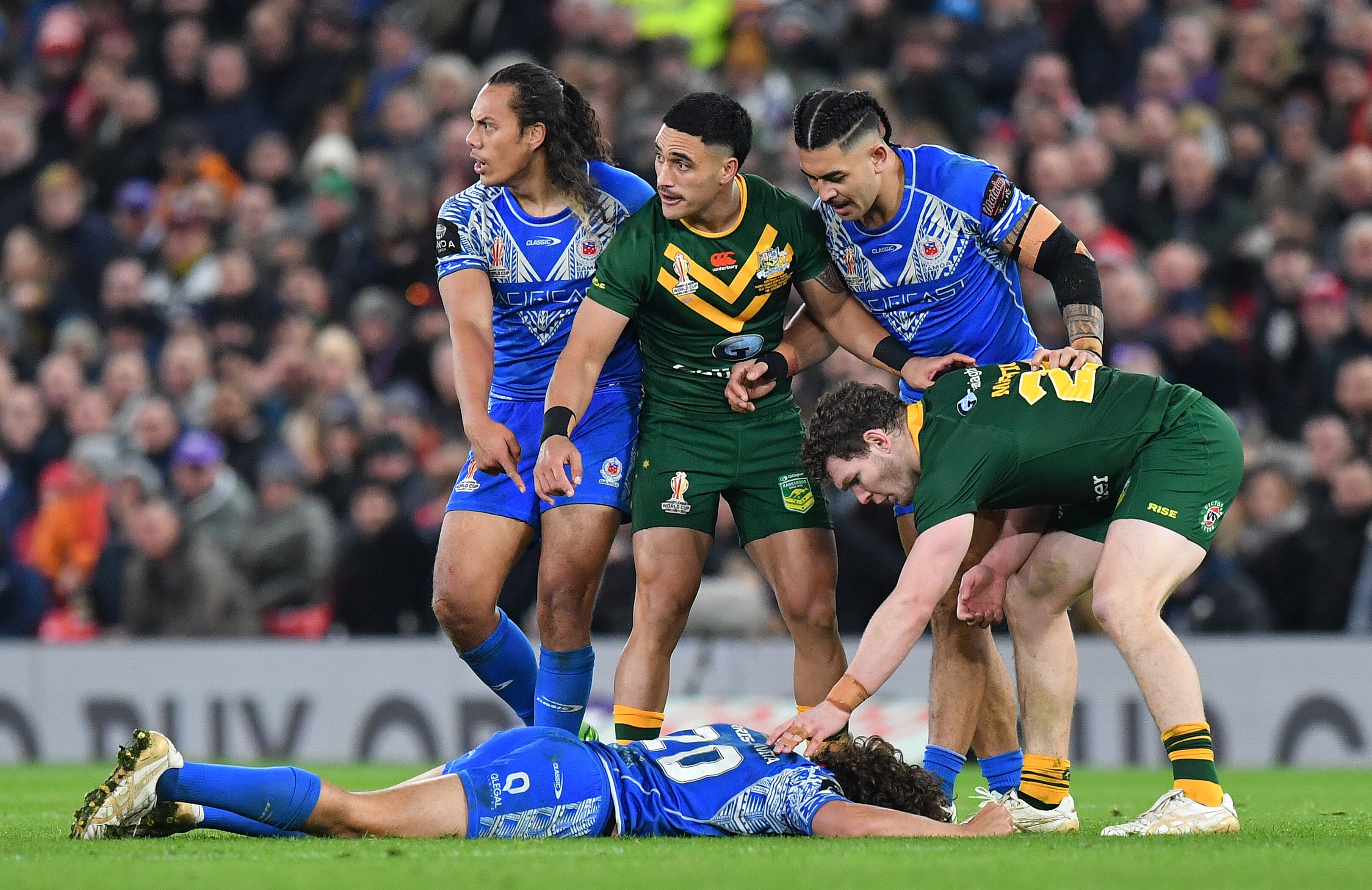 Science beats magic as Australia outpoint Samoa in Rugby League World ...