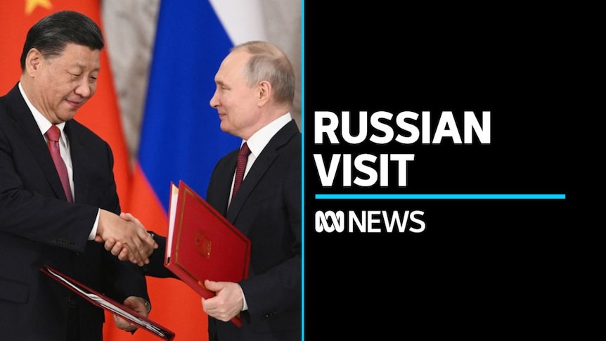 Putin flaunts alliance with China's Xi at Kremlin meeting - ABC News Putin flaunts alliance with China's Xi at Kremlin meeting - ABC News