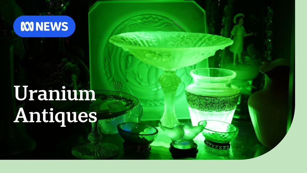 Glowing uranium glassware popular among collectors - ABC News