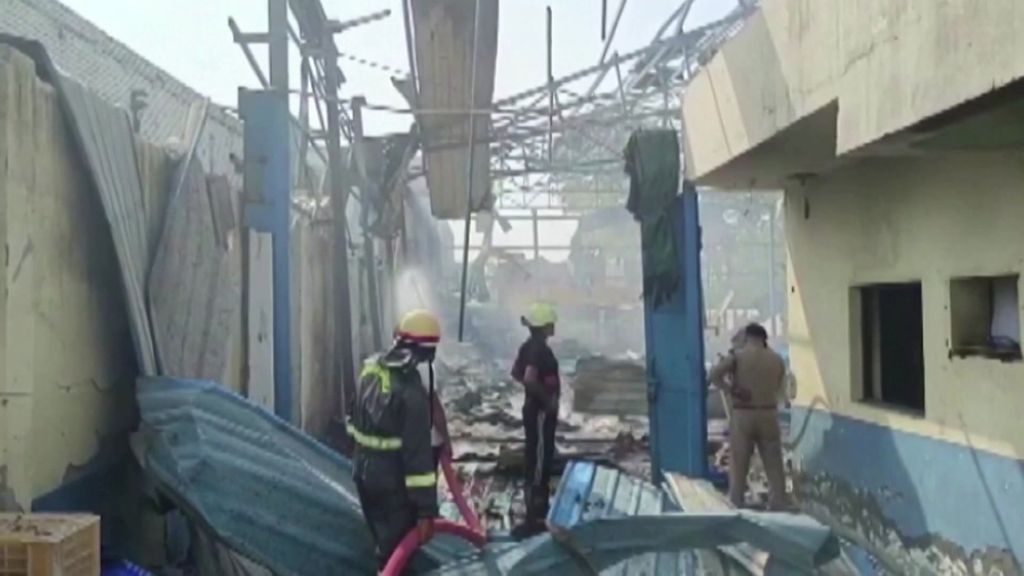 Aftermath of a deadly fire at chemical factory in India - ABC News