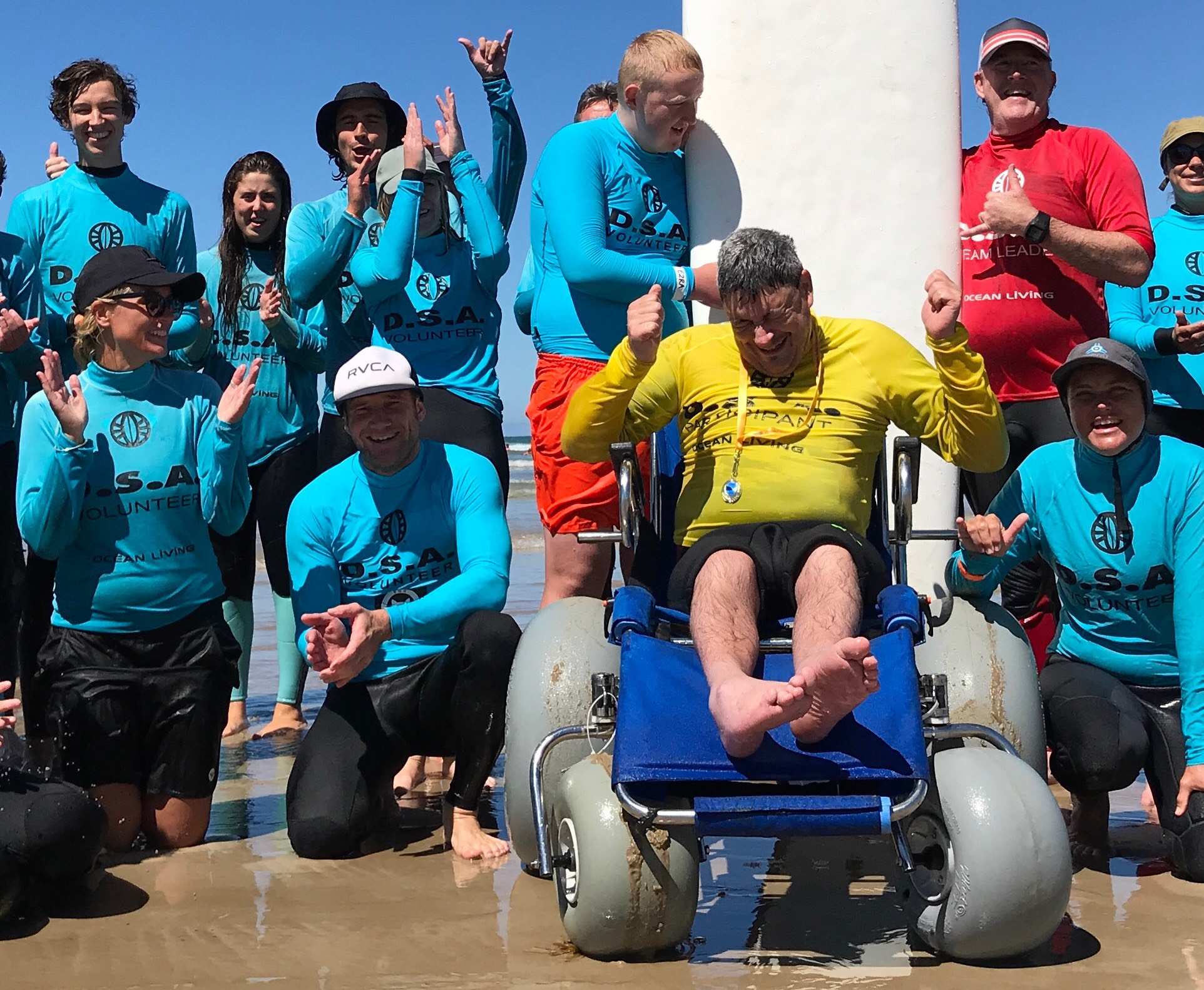 Changing lives with the magic of surfing: Disabled Surfers makes dreams ...