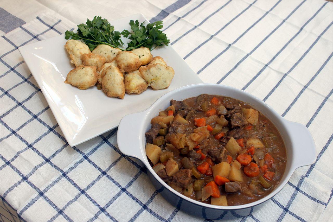 $7.20 Eats - Old Fashioned Beef Stew and Dumplings - ABC Everyday