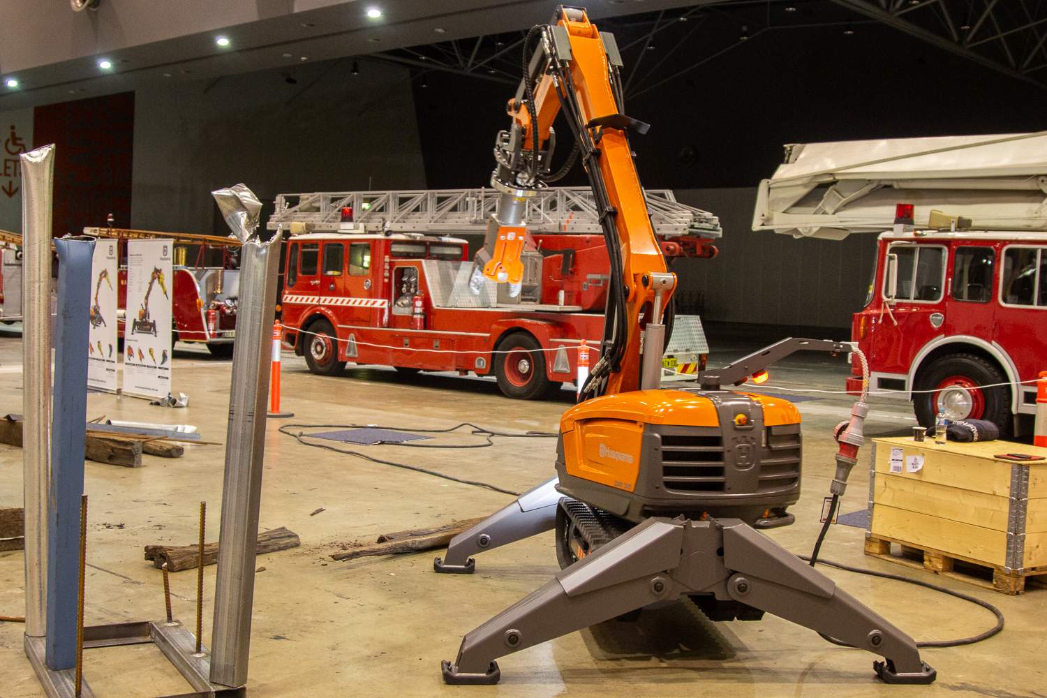 Fire and emergency robot crews show how they can help in Australian ...
