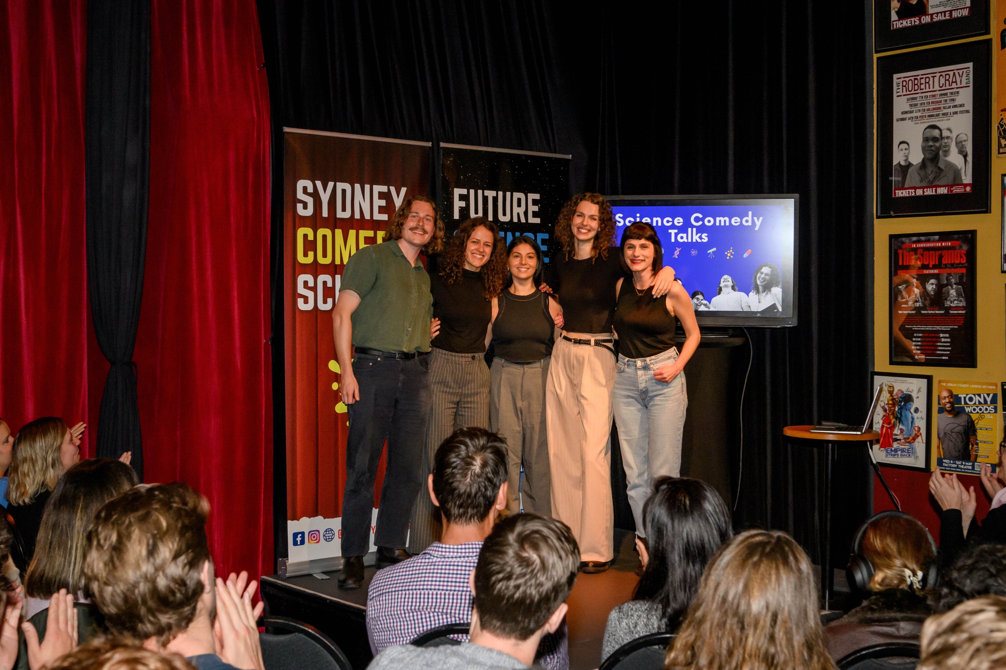 Scientists brave stand-up comedy experiment - ABC listen