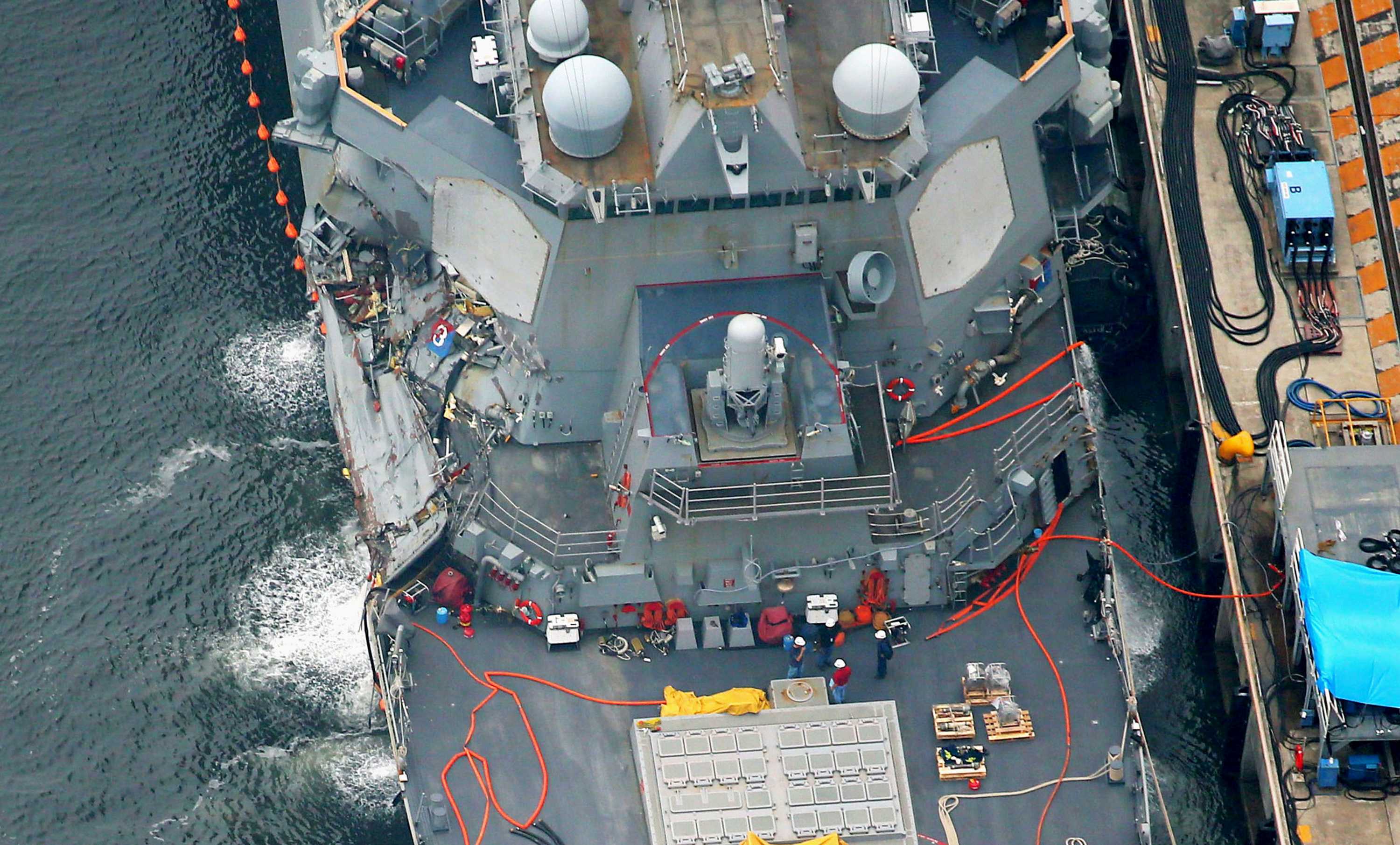 USS Fitzgerald: Sailor tried to save shipmates trapped in stricken ...