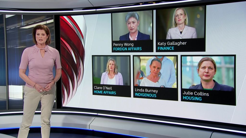 Australia's new cabinet contains a record number of women - ABC News