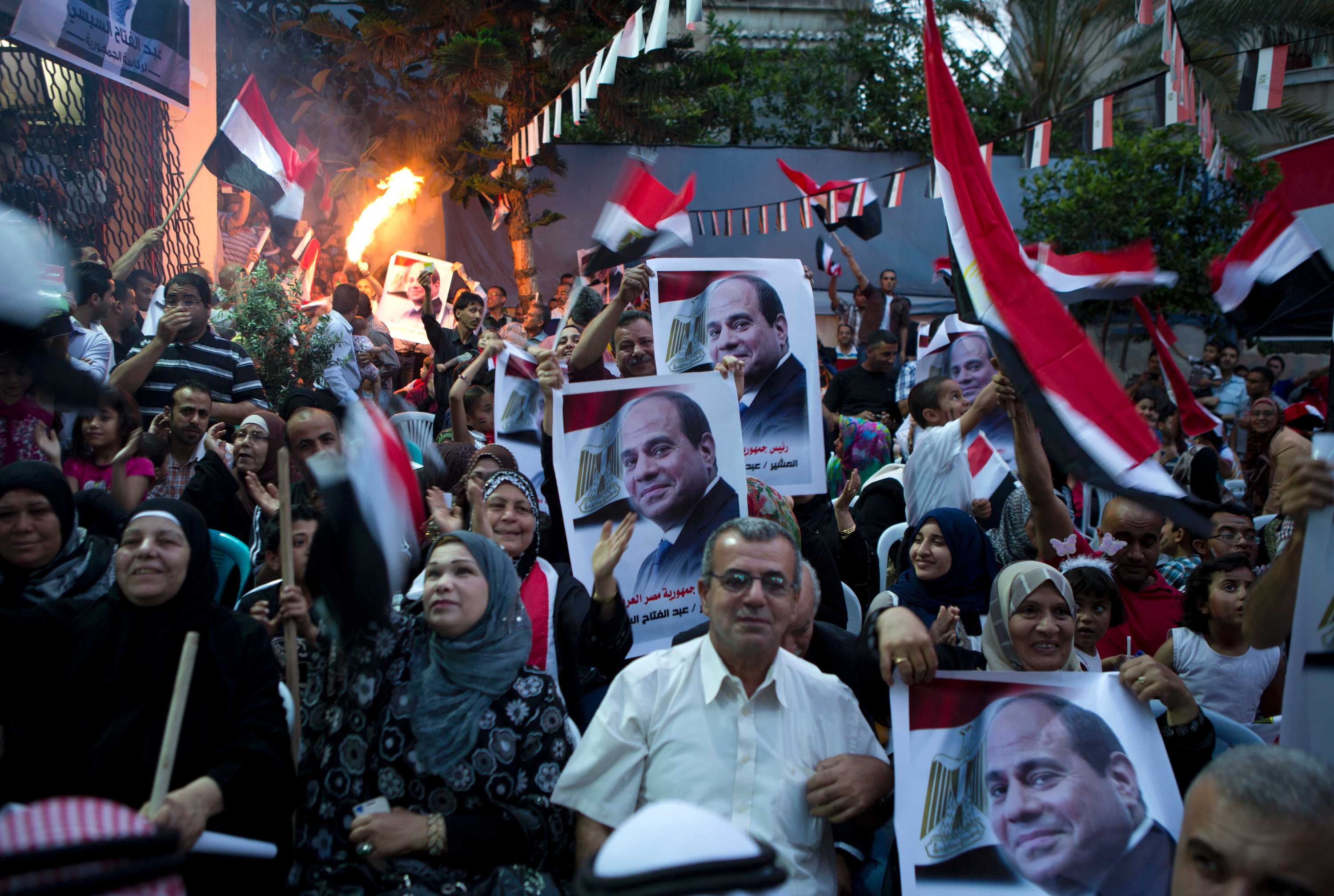 Abdel Fattah al-Sisi wins Egypt presidential elections with 96.9 per ...