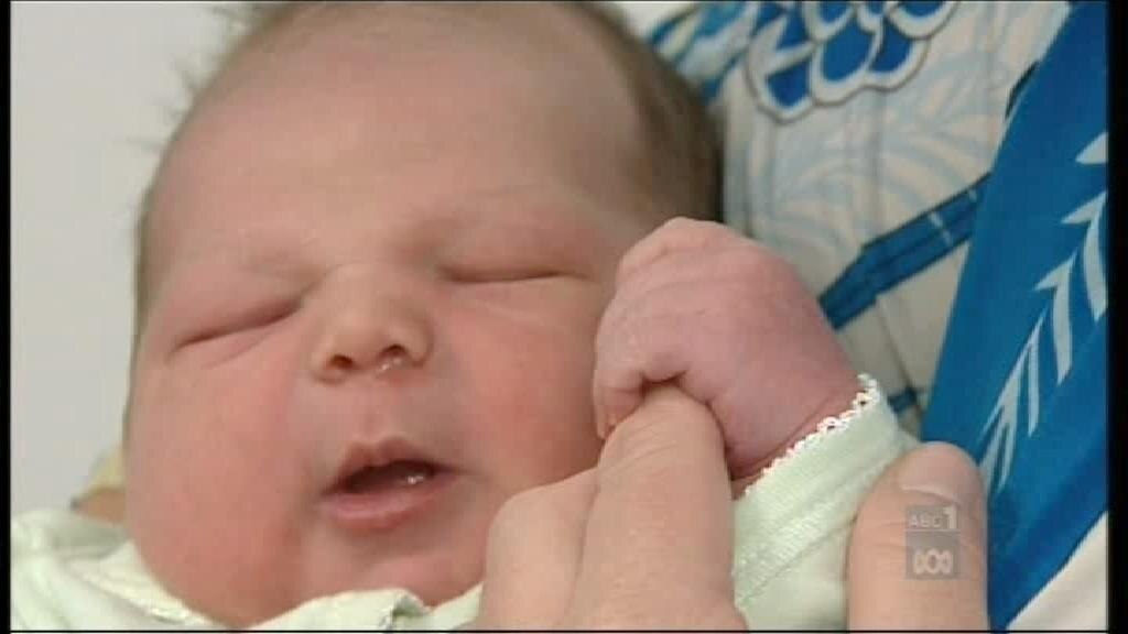 Newborn baby abandoned on doorstep - ABC News