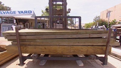 Vegie Garden Timber - Gardening Australia