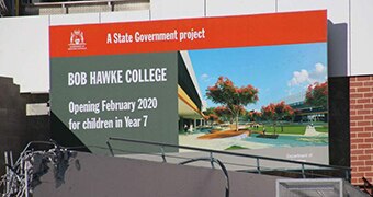 Bob Hawke College, Perth's new inner-city public school, prepares to ...