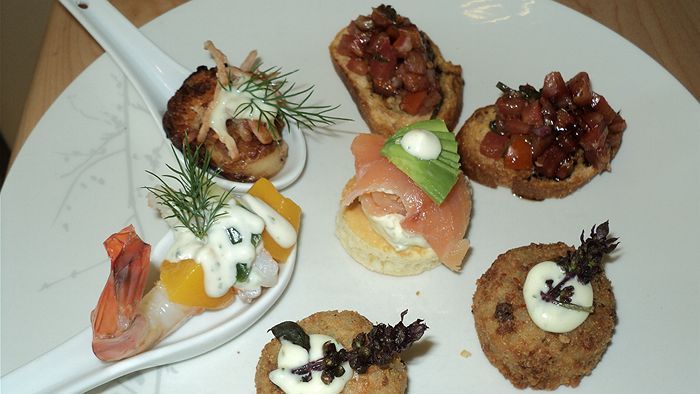 Wedding canapes - ABC News