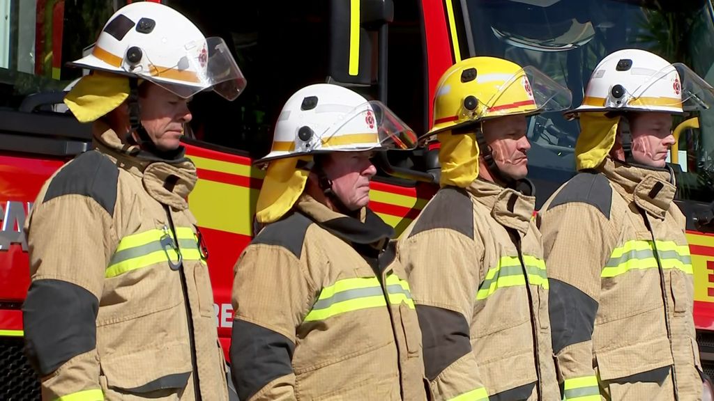 QLD firefighters pay tribute to colleague on International Firefighter ...