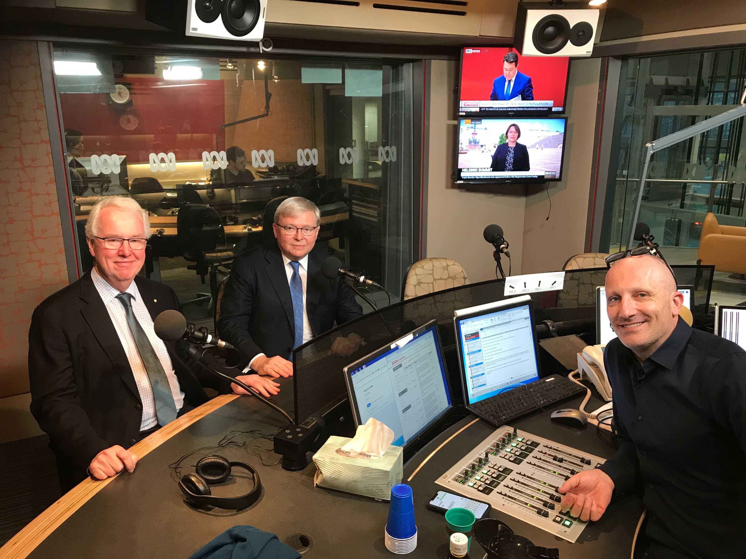 Kevin Rudd & Terry Moran on the challenges of government - ABC Melbourne