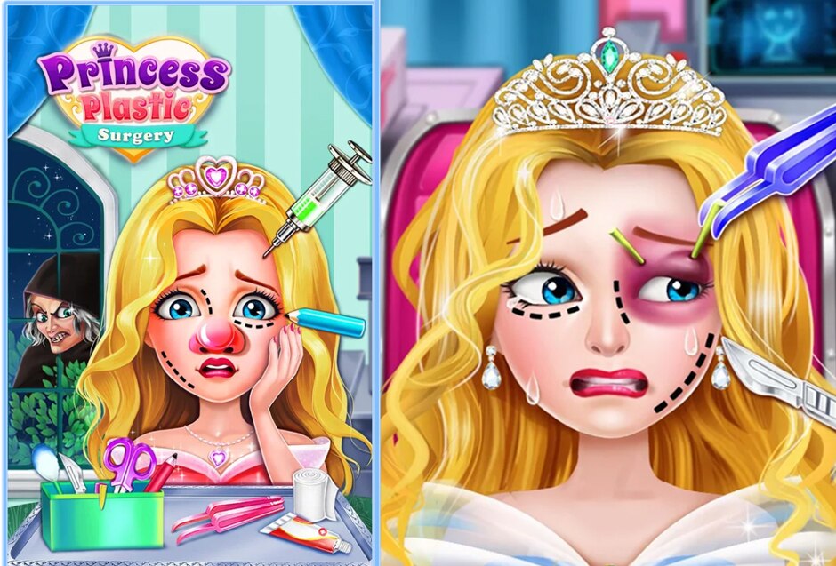 Are we OK with games that allow kids to perform eye lifts and nose jobs ...