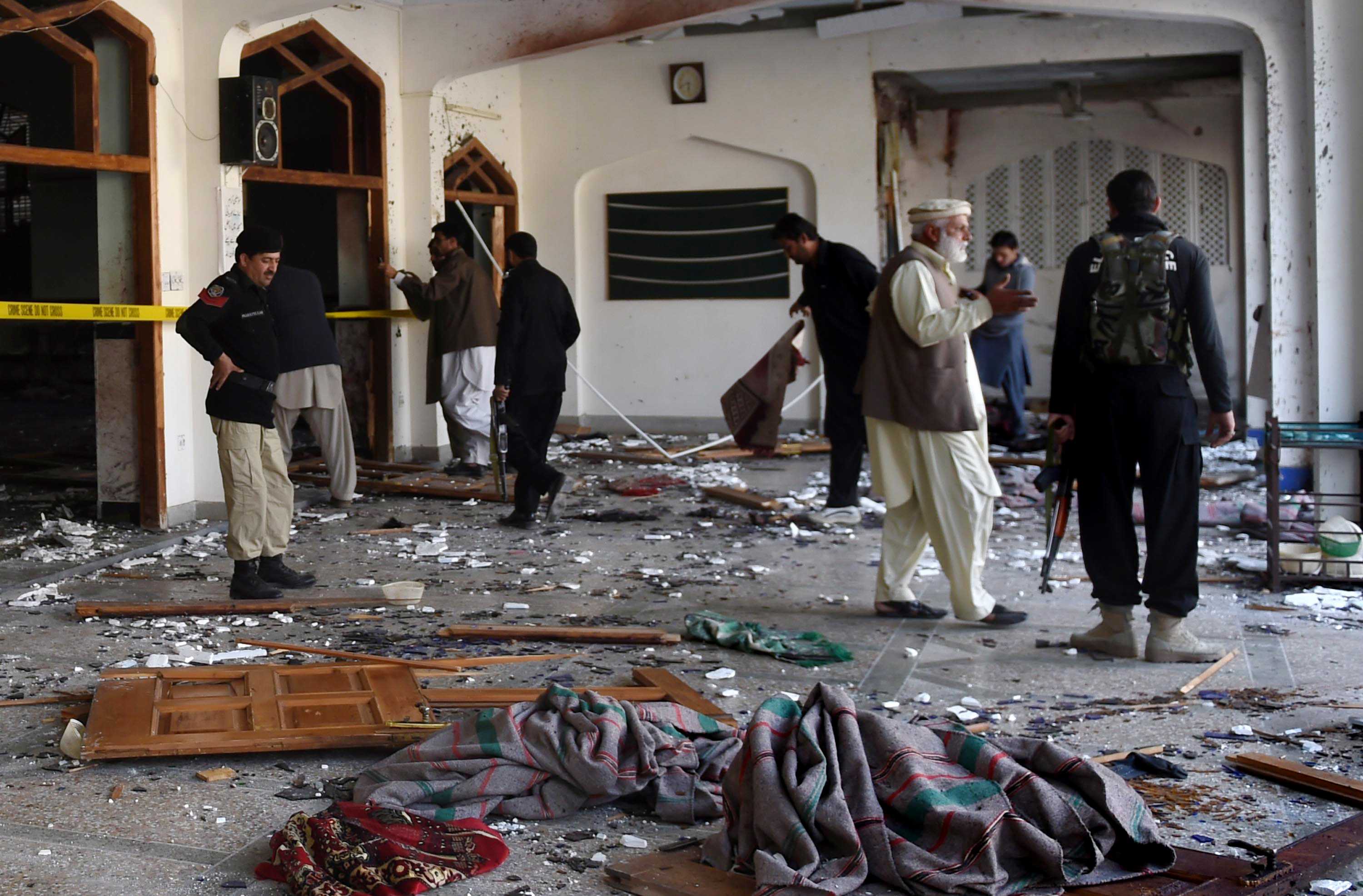 At least 20 dead as militants storm Pakistan mosque - ABC News