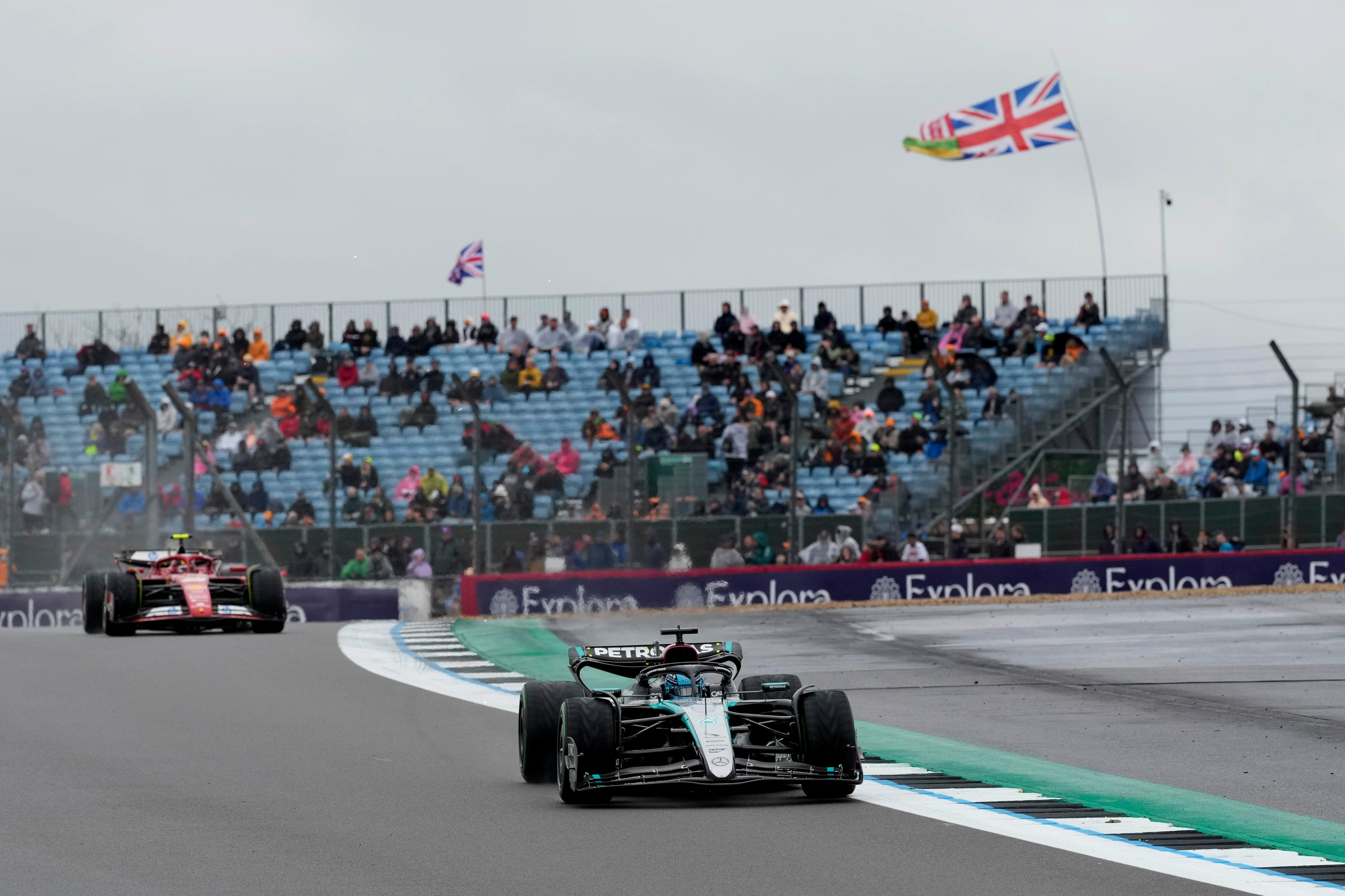 British drivers claim Silverstone top three in fairytale qualifying ...