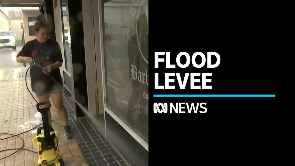 Temporary levee saves much of Maryborough CBD - ABC News