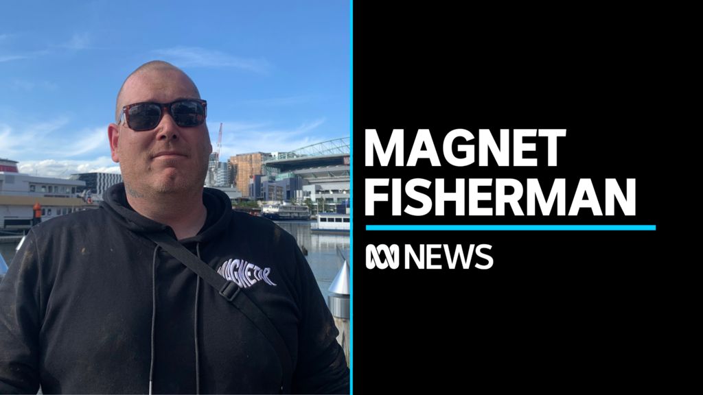 Jake is cleaning up Melbourne by fishing scrap metal - ABC News