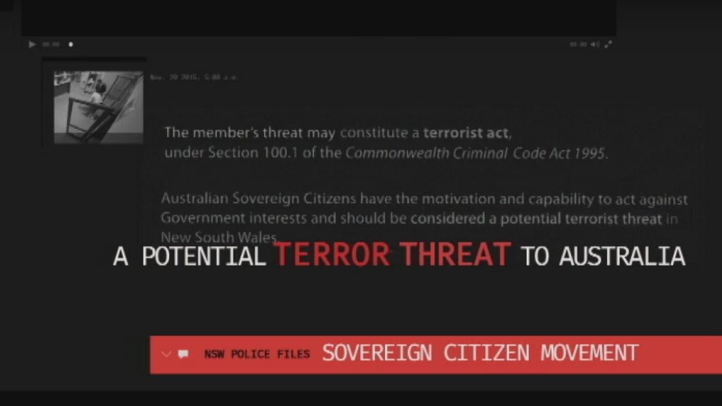 NSW counter-terror command says sovereign citizens are potential ...
