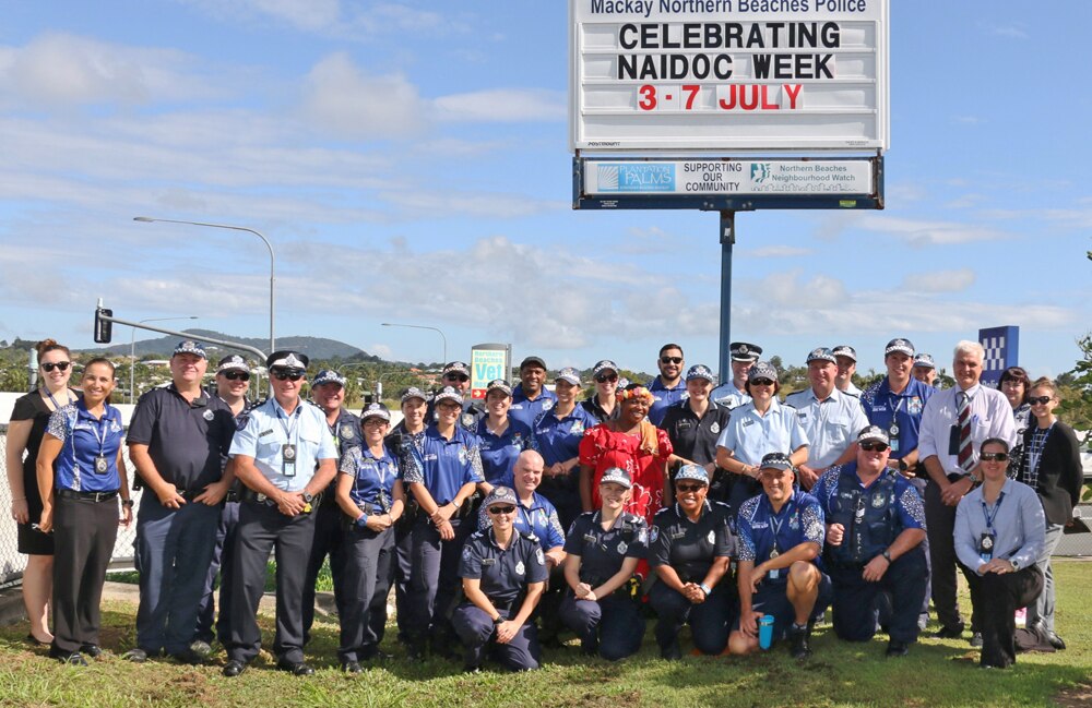 Queensland police wear Indigenous uniforms with pride for NAIDOC Week ...