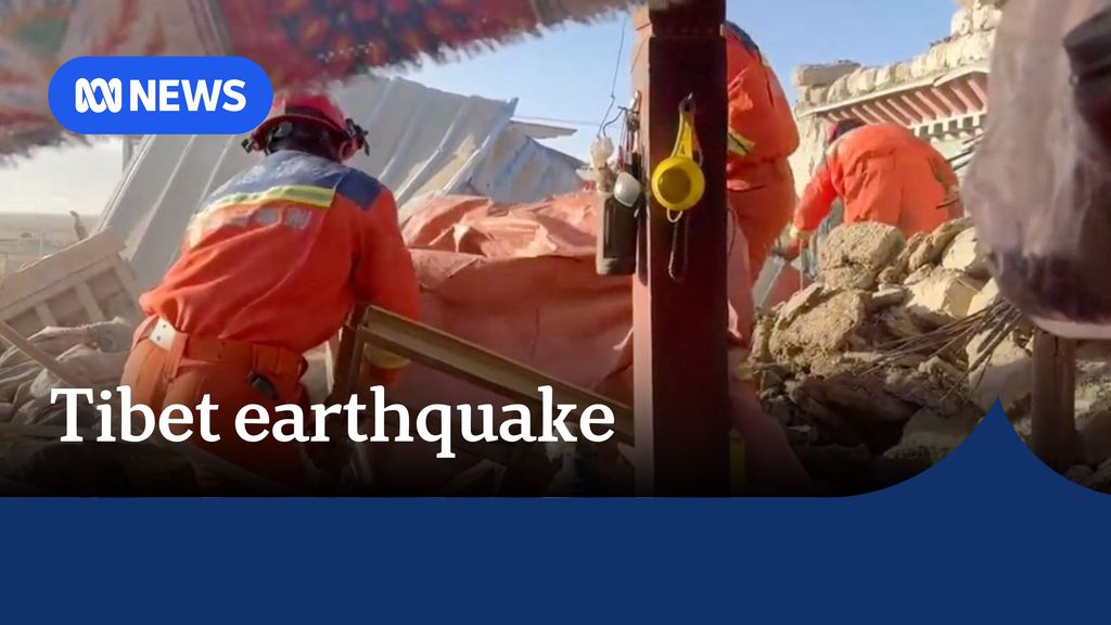 Rescue efforts underway in Tibet following powerful earthquake - ABC News