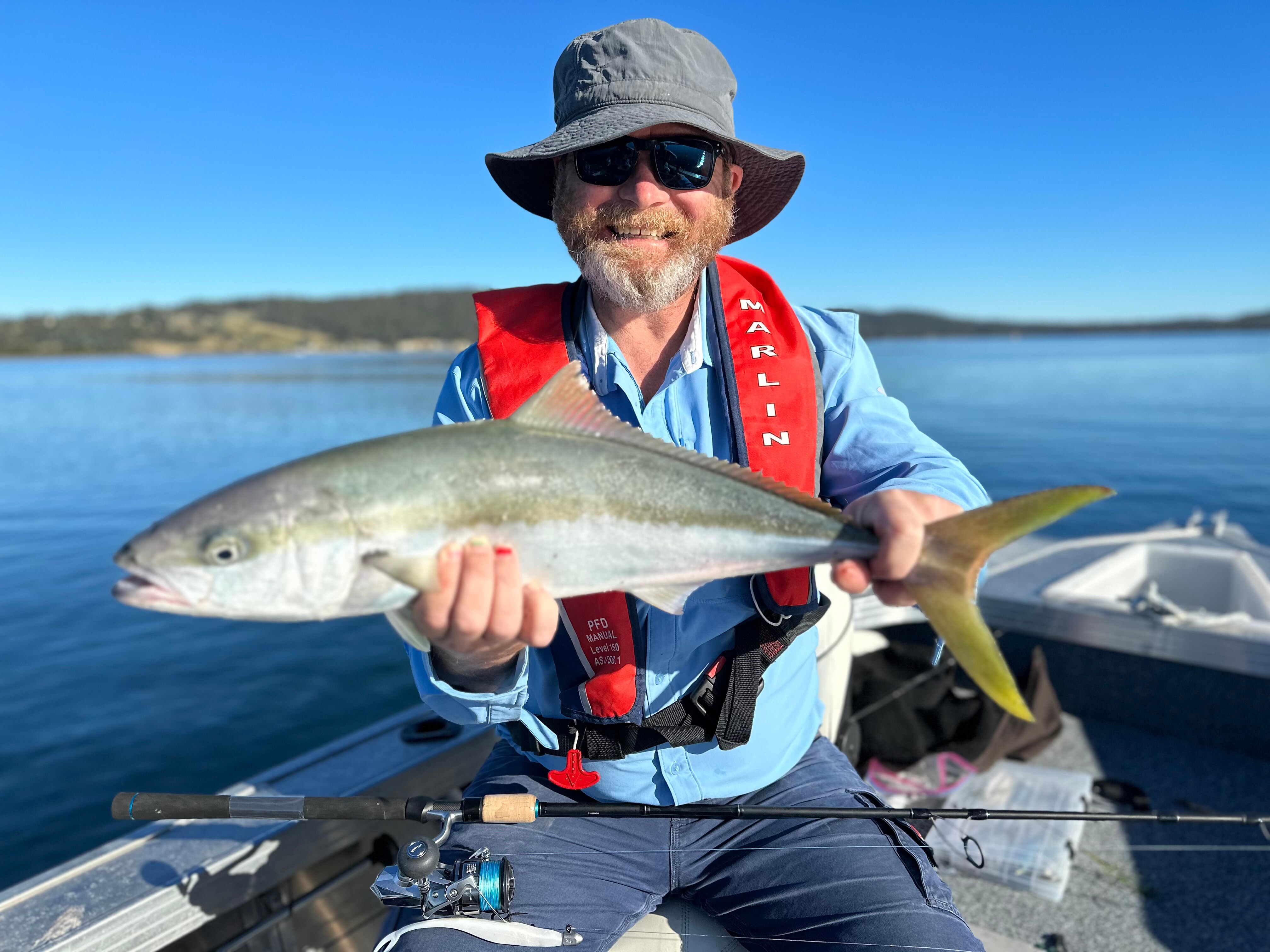 It’s taken five years but Leon finally hooked an elusive King fish ...