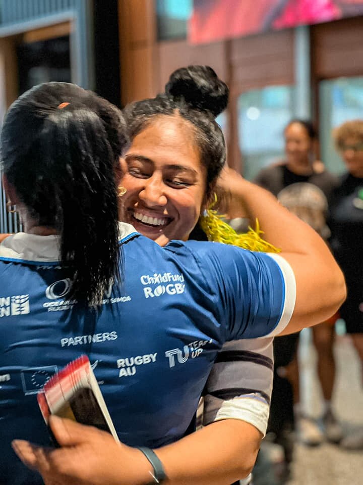 Manusina land in Apia for first home match since 2009, courtesy of ...