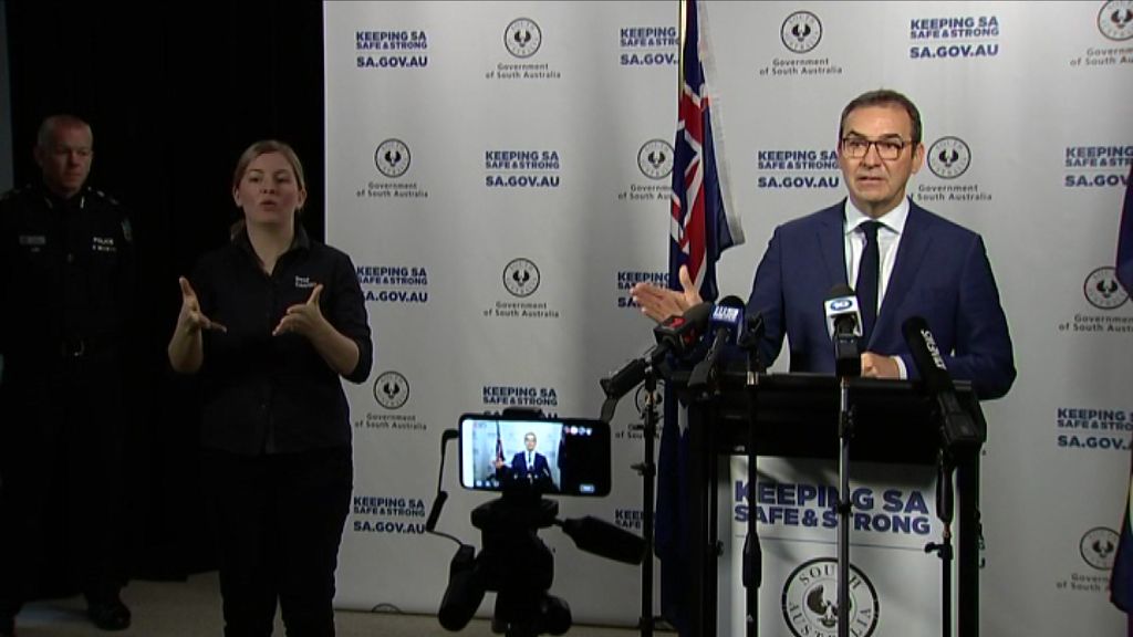 SA Premier Steven Marshall says there will be no requirement for people ...