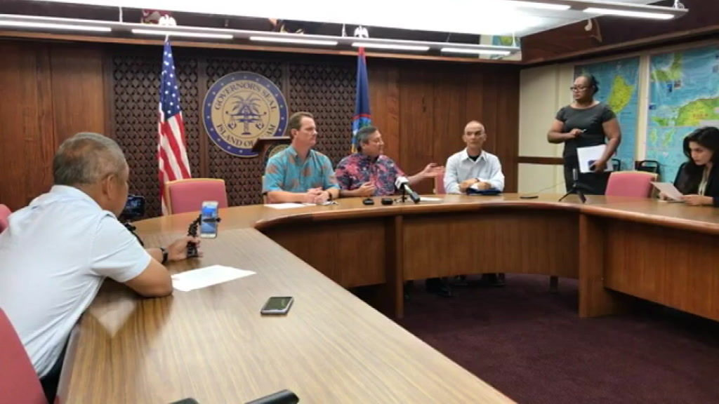 Guam's Governor Eddie Baza Calvo urges calm as tensions rise between ...