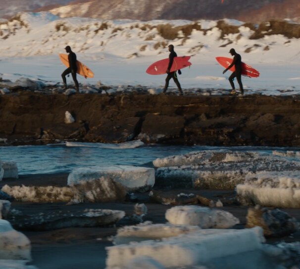 Surfing in snow at minus 20 degrees - ABC listen