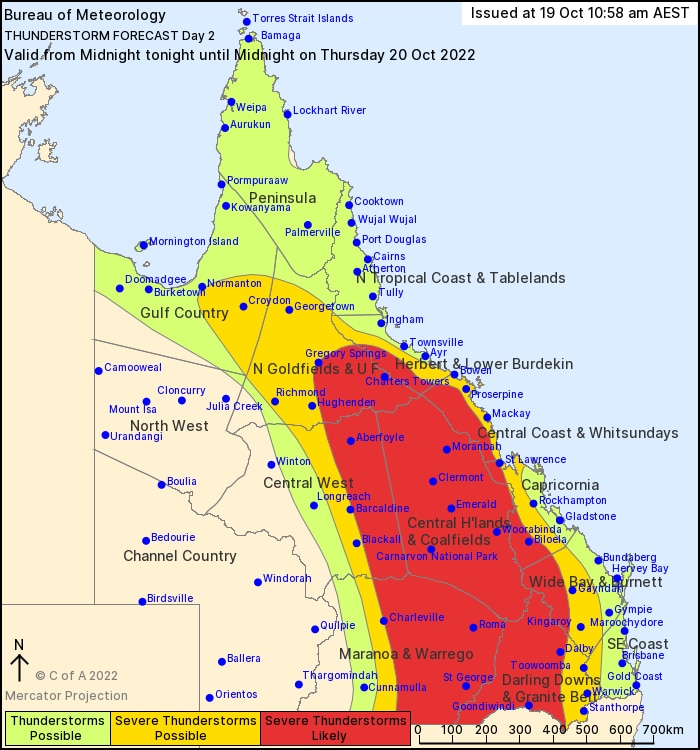 Supercells could bring intense storms to Queensland, NSW this week ...