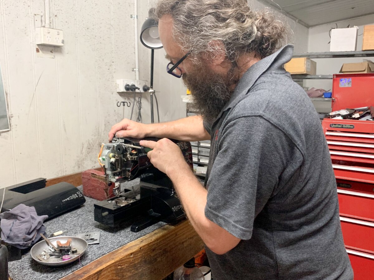 Sewing machine repairer in red-hot demand during COVID-19 pandemic ...