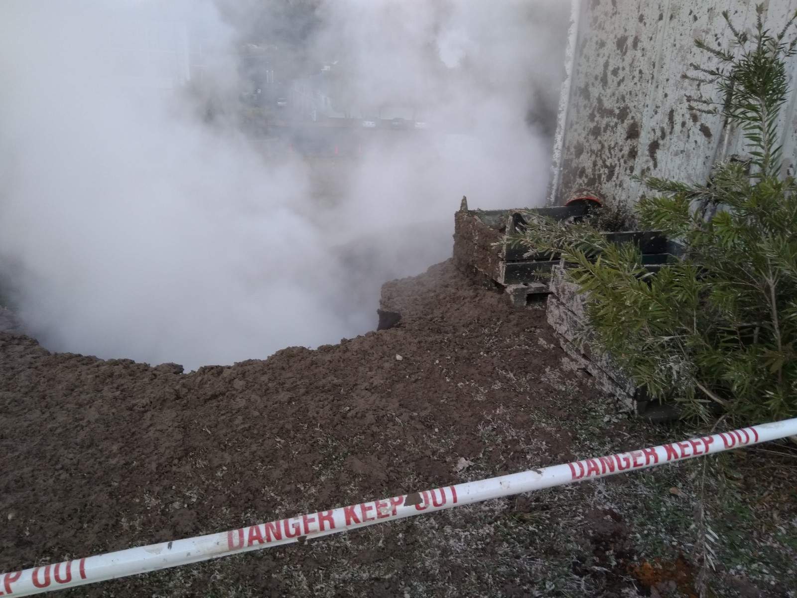 Rotorua residents left homeless after steaming, spitting 'mud volcano ...