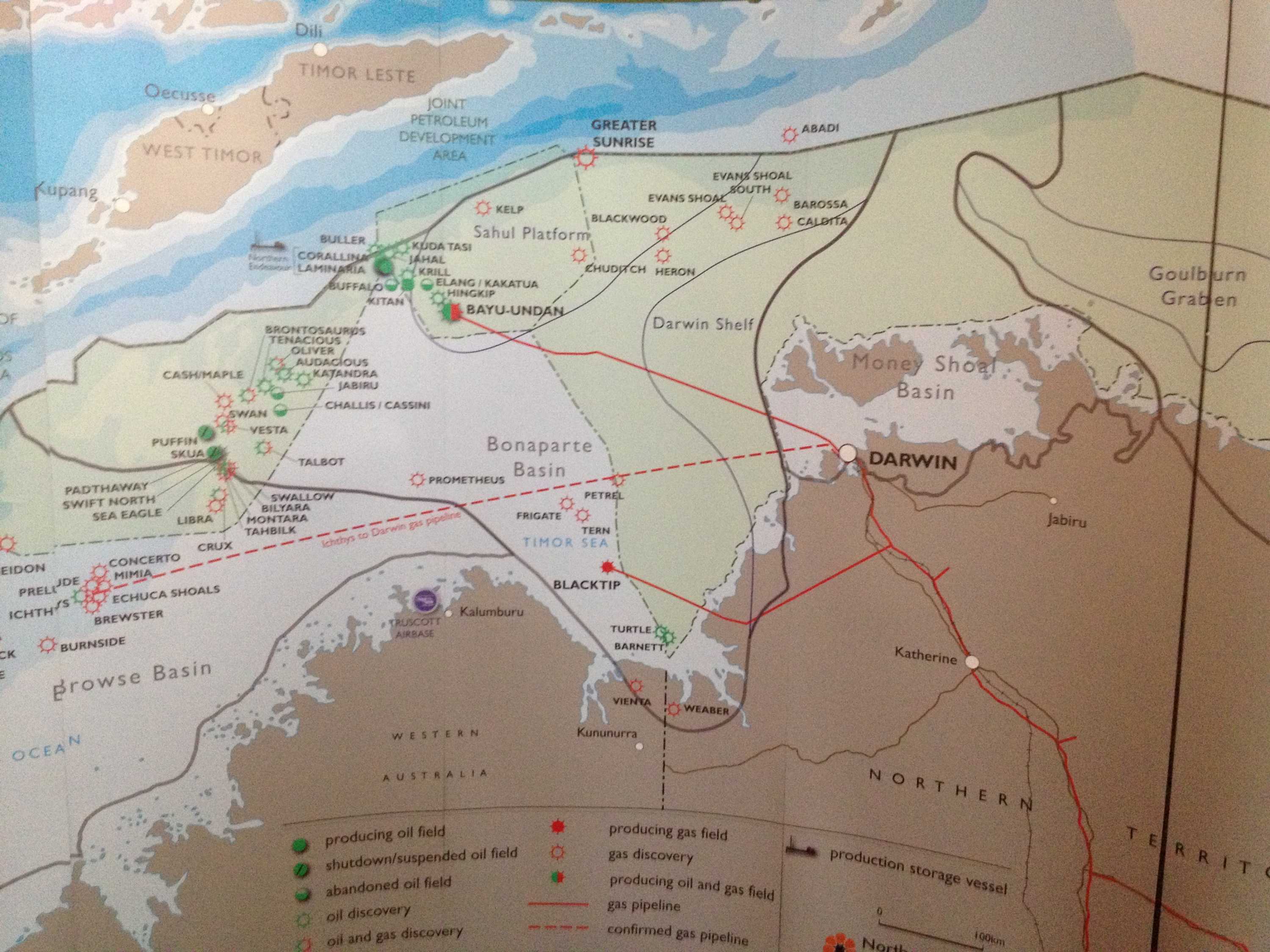 Development of Greater Sunrise gas field in East Timor could be decades ...