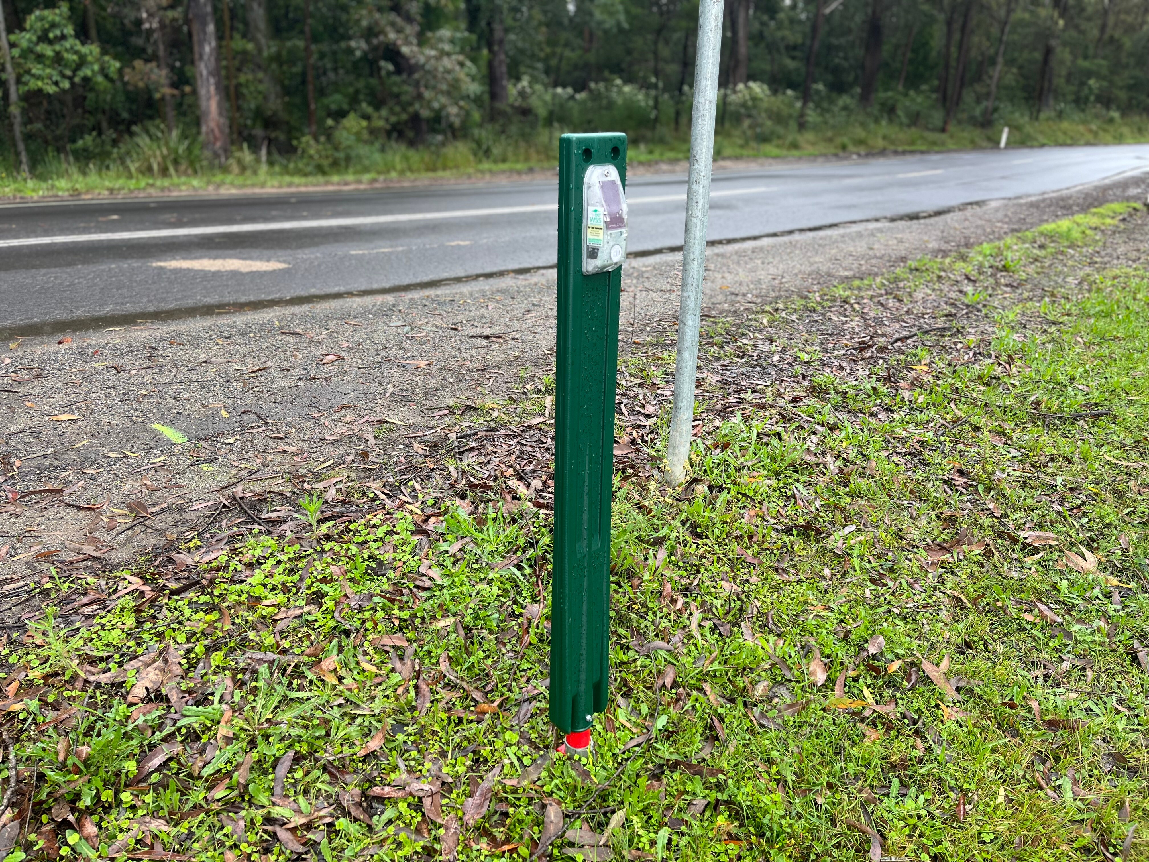 'Virtual' fence erected to protect native wildlife from traffic on NSW ...