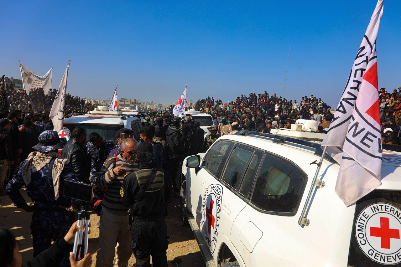 Eight hostages freed from Gaza as Israel releases 110 Palestinian ...